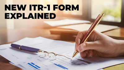 ITR filing FY 2024-25: New ITR-1 form notified with major changes ...